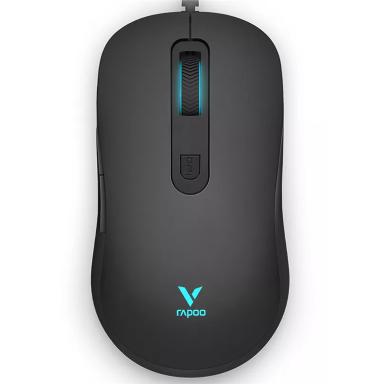 Buy the Rapoo V16RGB Wired RGB Gaming Mouse 12800 DPI - 1K Polling - 5 ...